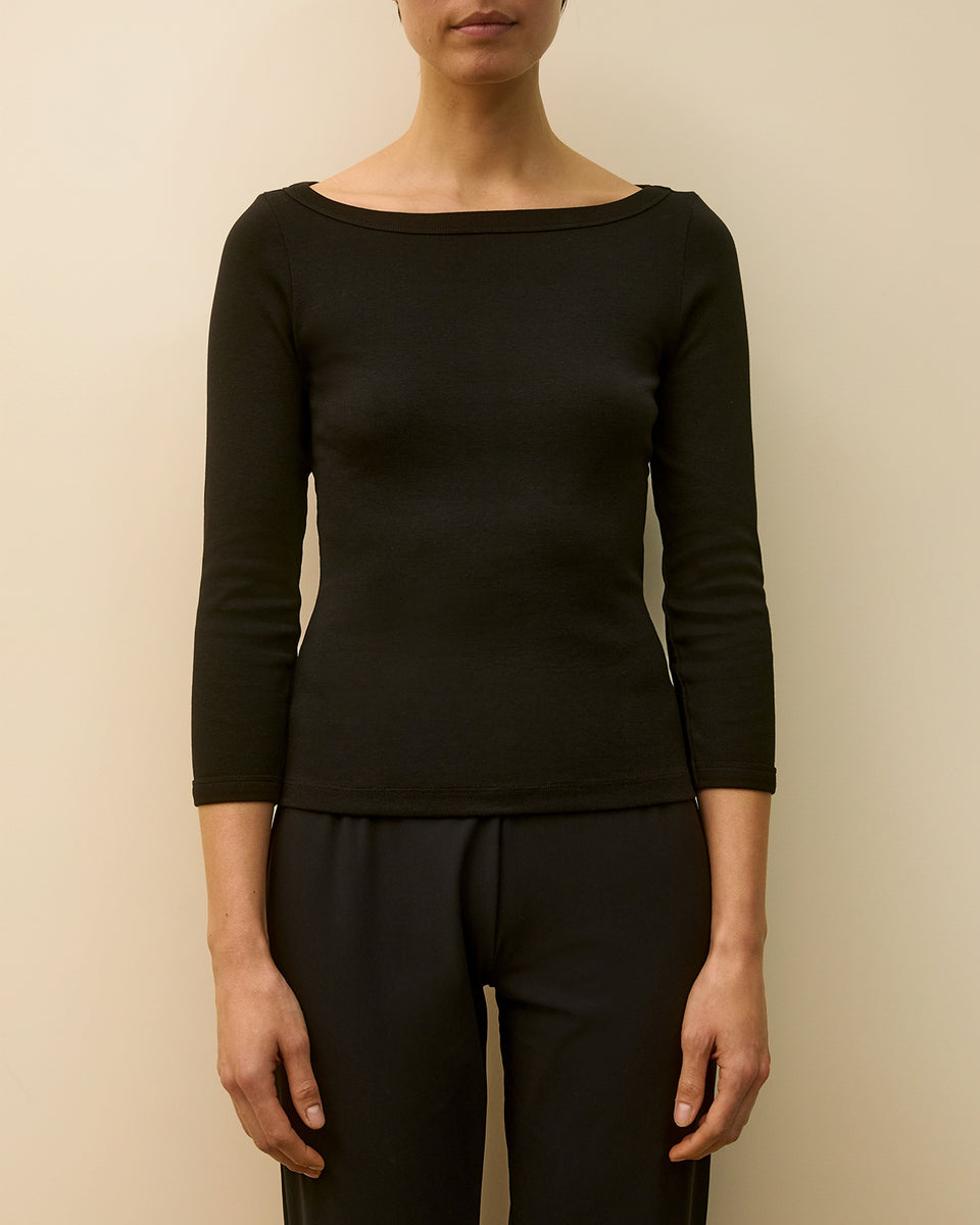 STEFFI TEE | Black - FLORE FLORE